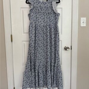 Universal Thread | Dresses | Universal Thread Blue And White Floral ...